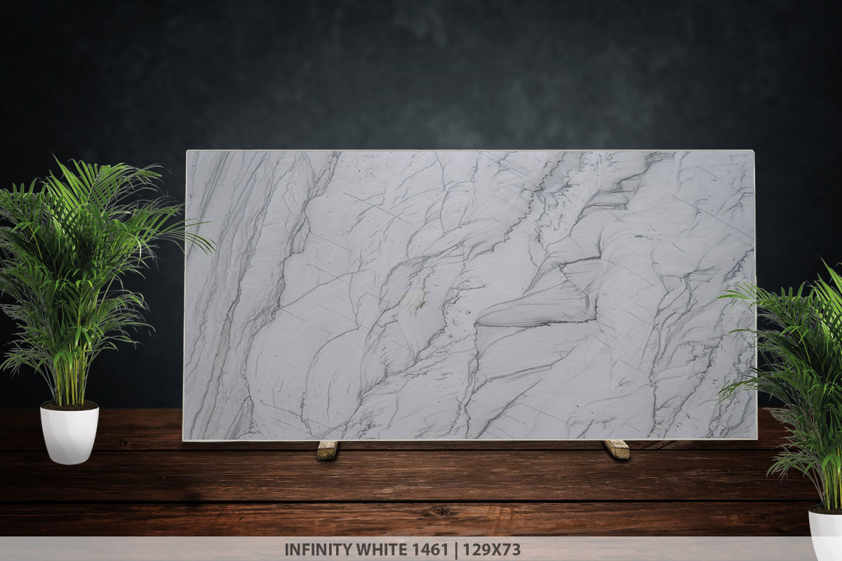 INFINITY WHITE 1461 - Stone Action