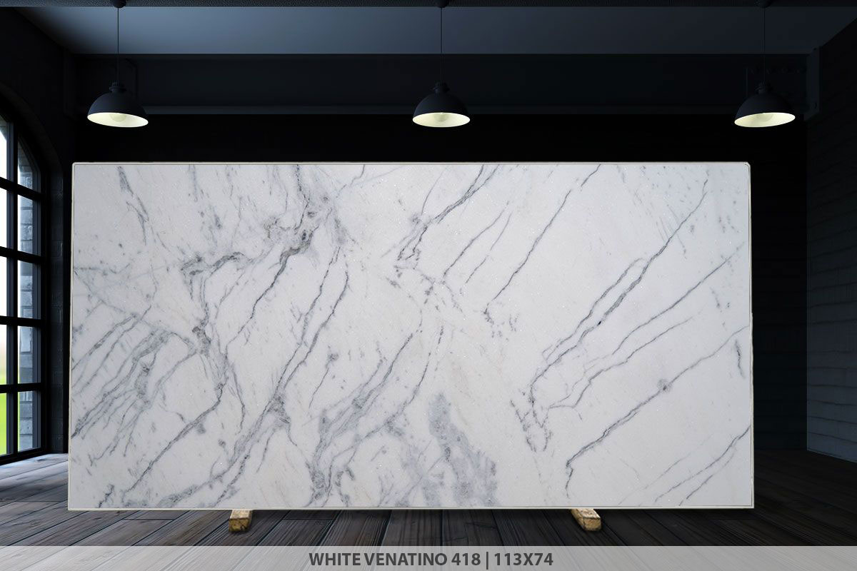 WHITE VENATINO 418 - Stone Action